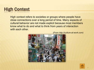 High Context and Low Context | PPTX
