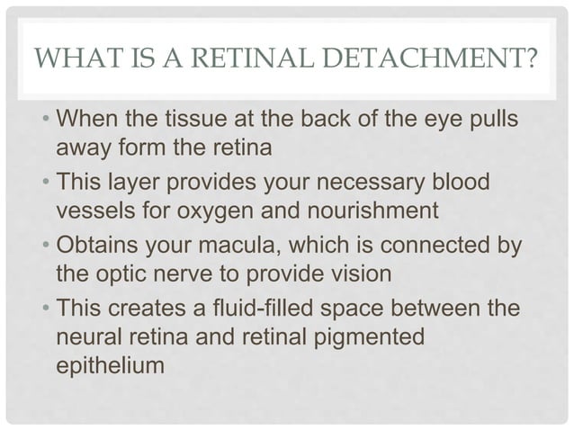 Case Study- Retina Detachment | PPTX