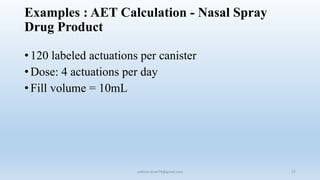 Extractable and leachables | PDF