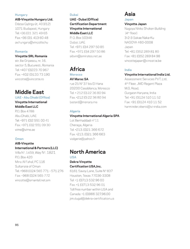 Structure of Aib-Vincotte | PDF