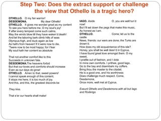 Extract assessment prep and feedback act 2 sc1 | PPTX