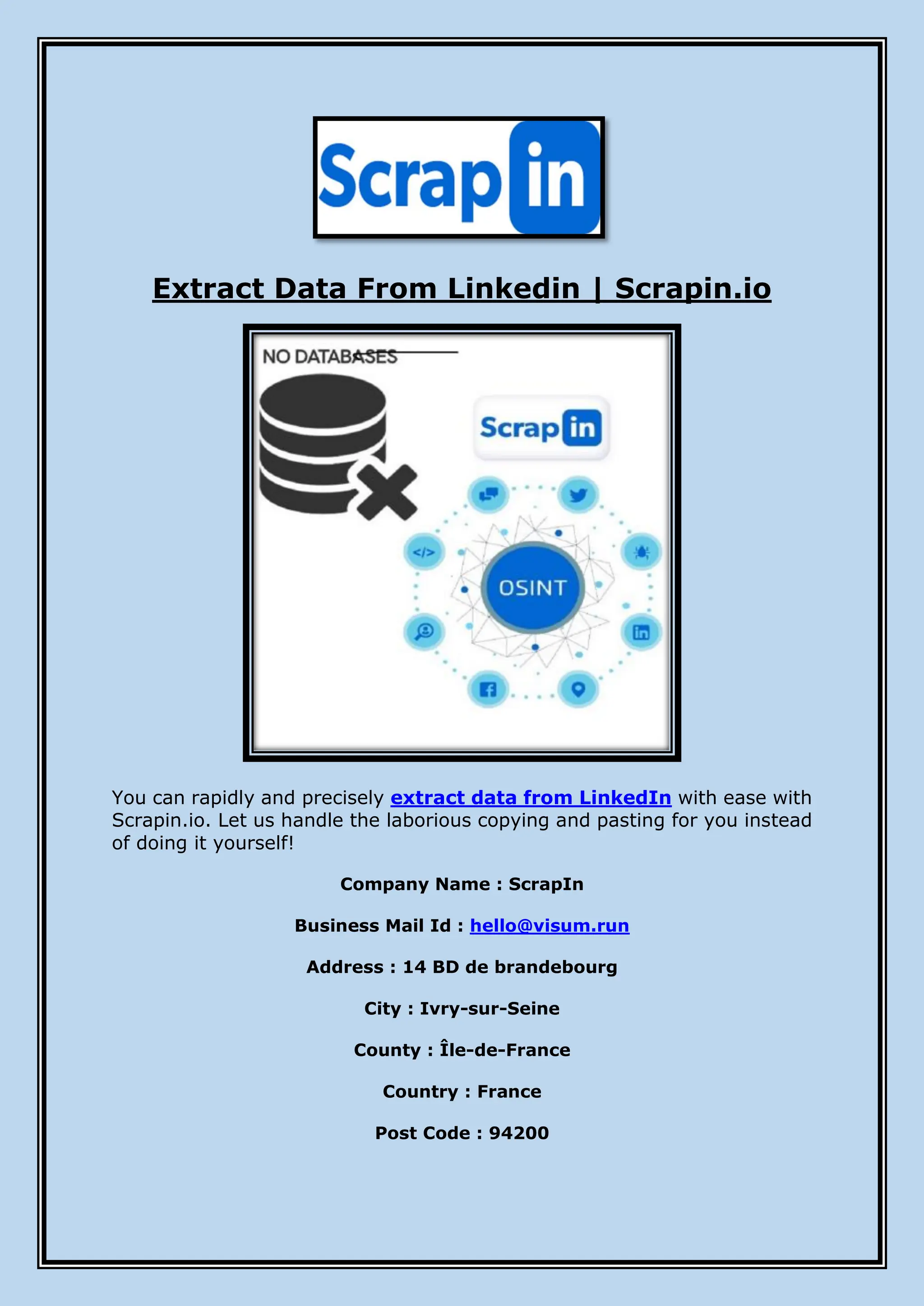 extract Data From Linkedin..pdf