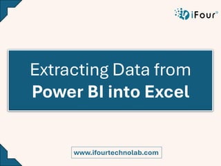 Extracting Data from Power BI into Excel | PPT