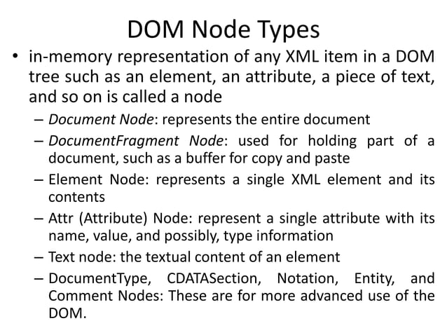 Extracting data from xml | PPT