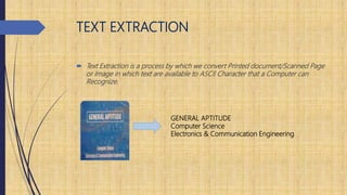 Extracting text form video_using_matlab | PPTX