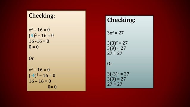 Extracting the roots | PPTX | Physics | Science