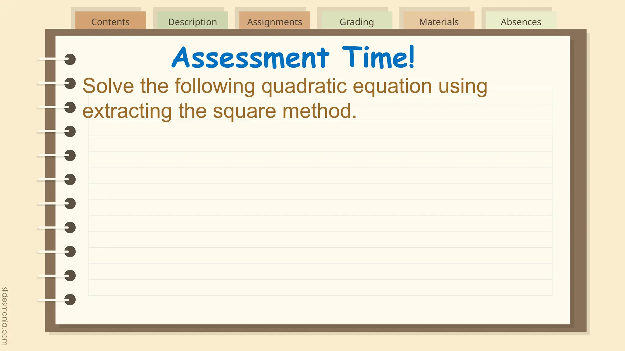 Solving quadratic equation by extracting the square.pptx | Physics ...