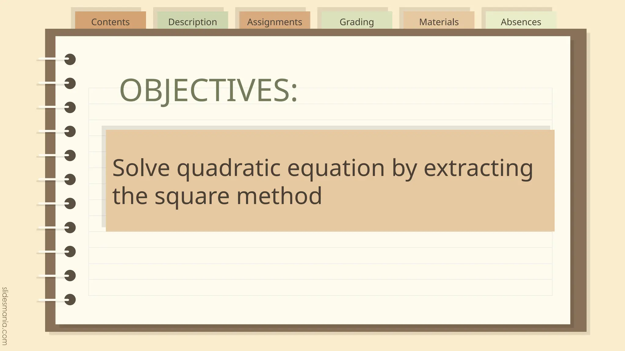 Solving quadratic equation by extracting the square.pptx | Physics ...