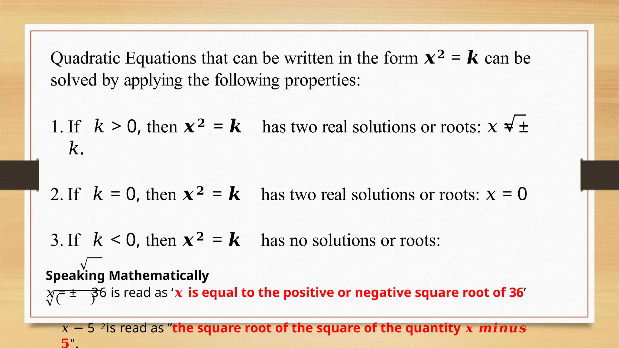 Extracting the square root for grade 9.pptx