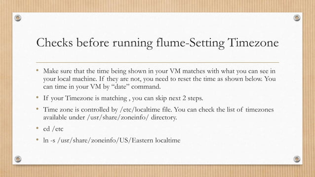 Extracting Twitter Data Using Apache Flume Ppt