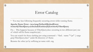 Extracting twitter data using apache flume | PPT