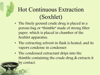 PHYTOCHEMICAL EXTRACTION | PPT