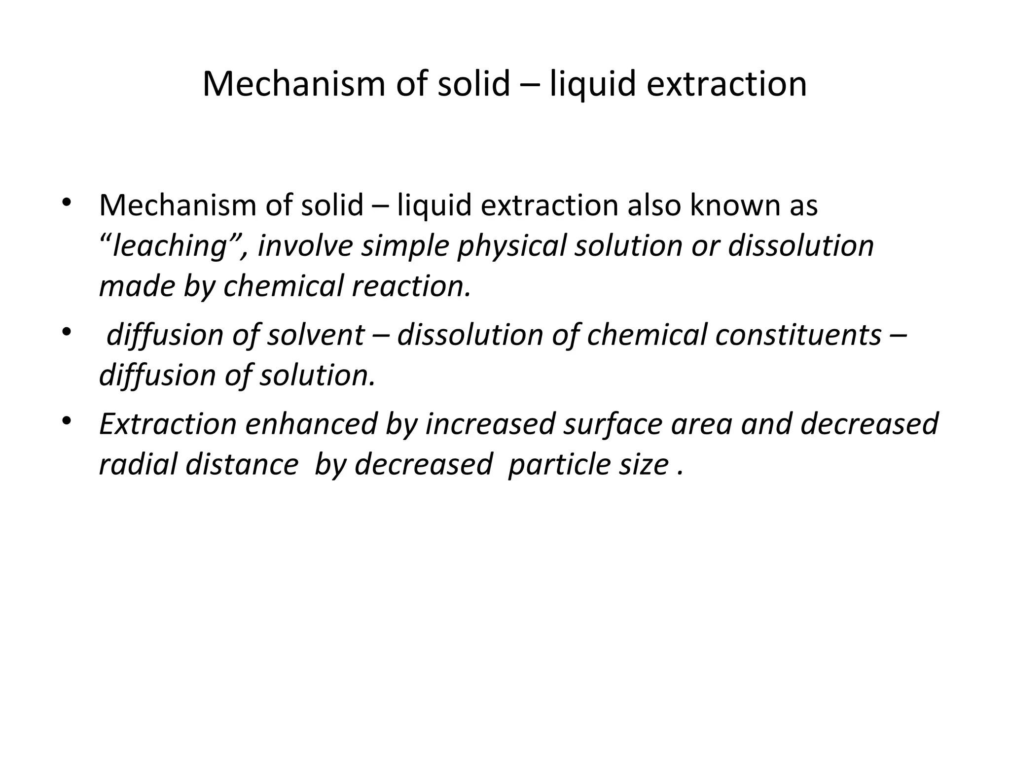 Extraction | PPT