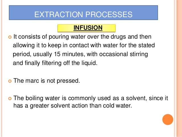 Extraction