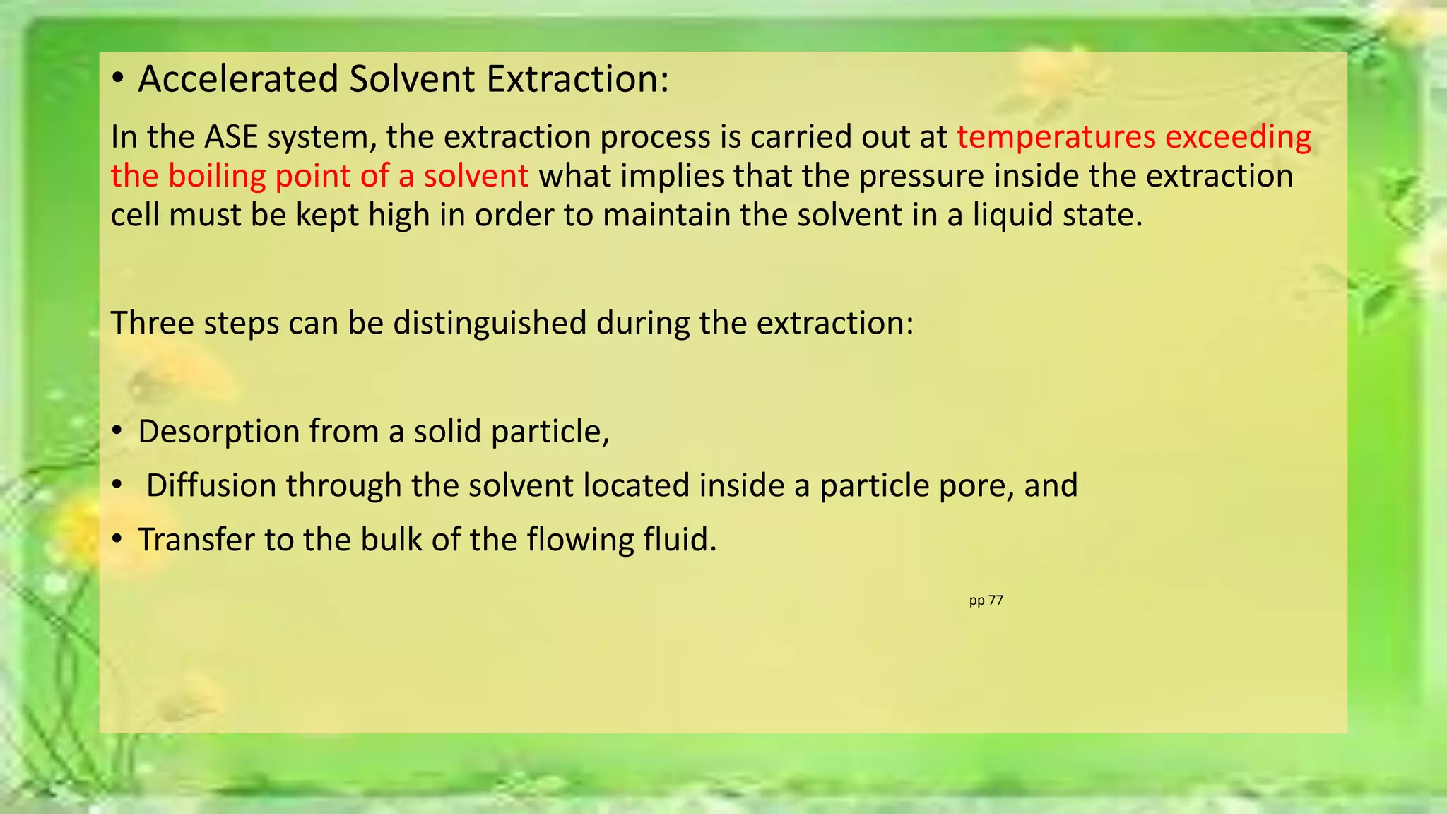 Extraction of herbal drugs | PPTX