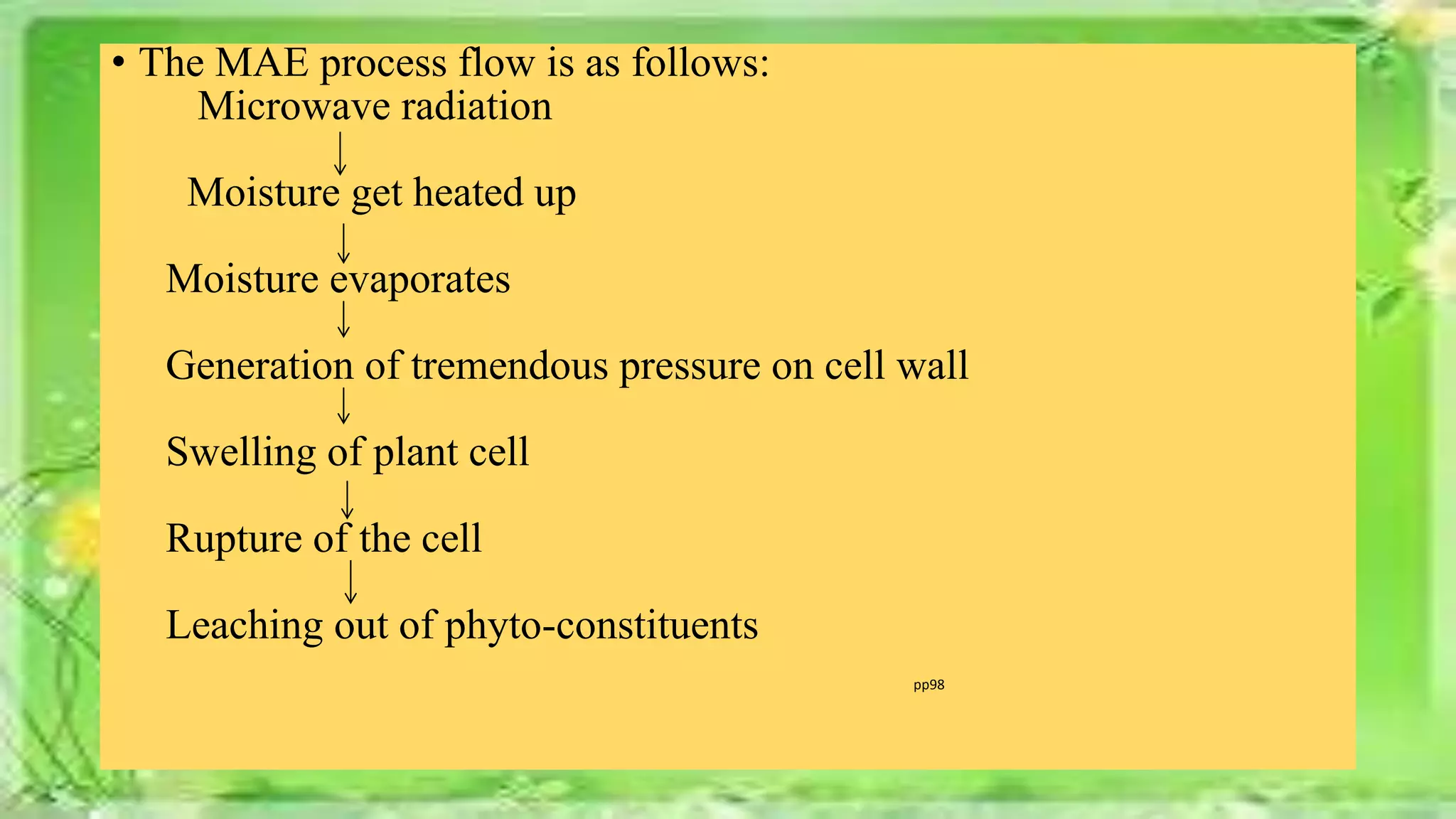 Extraction of herbal drugs | PPTX