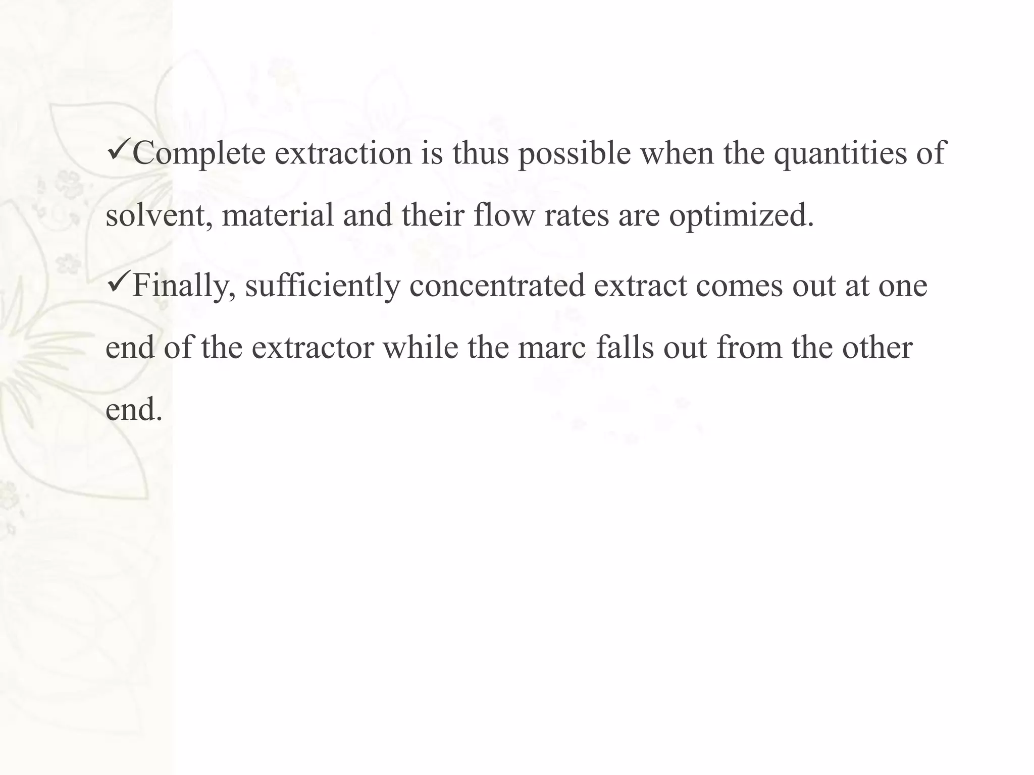 Methods of Extraction, Pharmacognosy, types of extraction for herbal ...