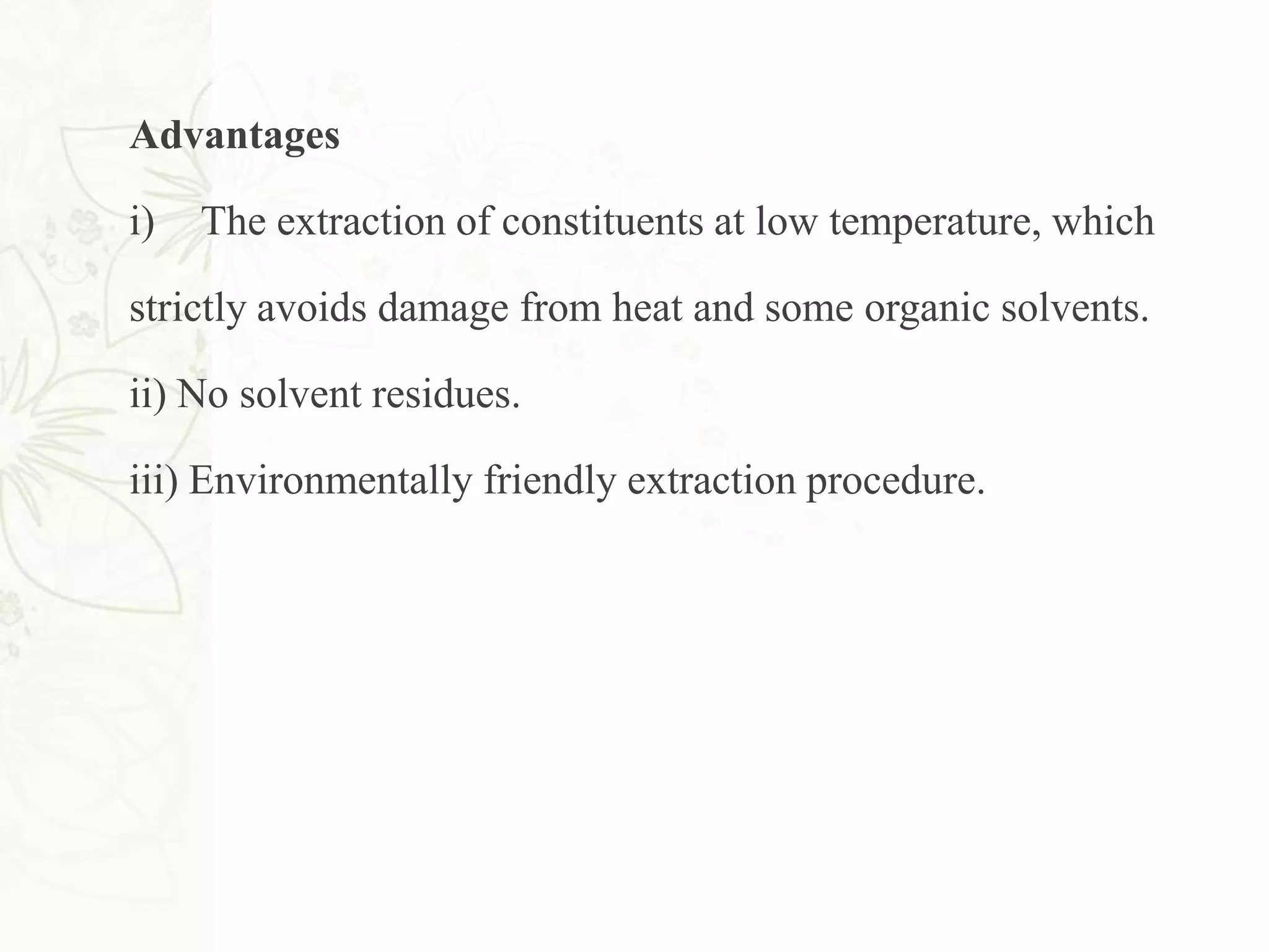 Methods of Extraction, Pharmacognosy, types of extraction for herbal ...