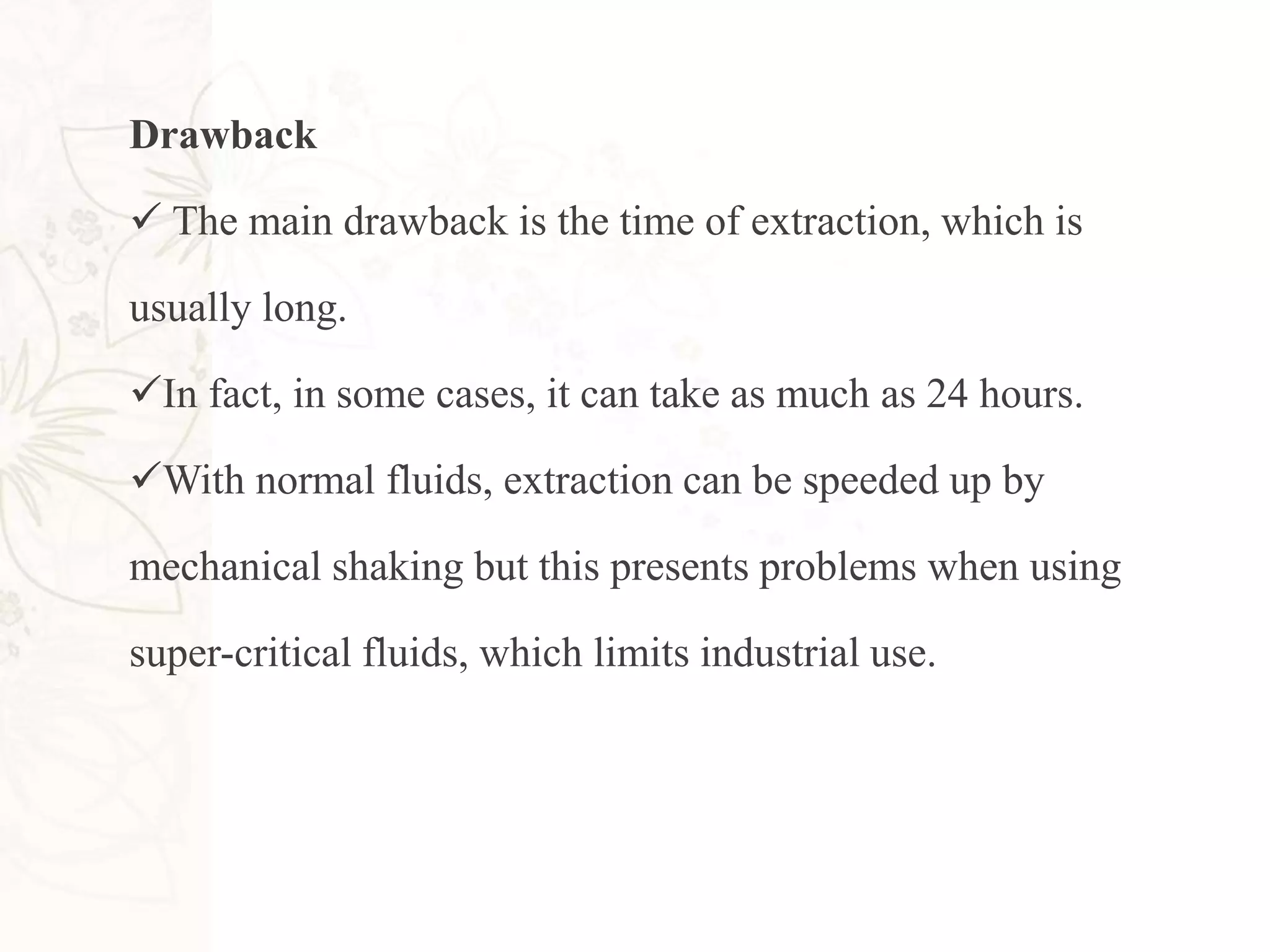 Methods of Extraction, Pharmacognosy, types of extraction for herbal ...