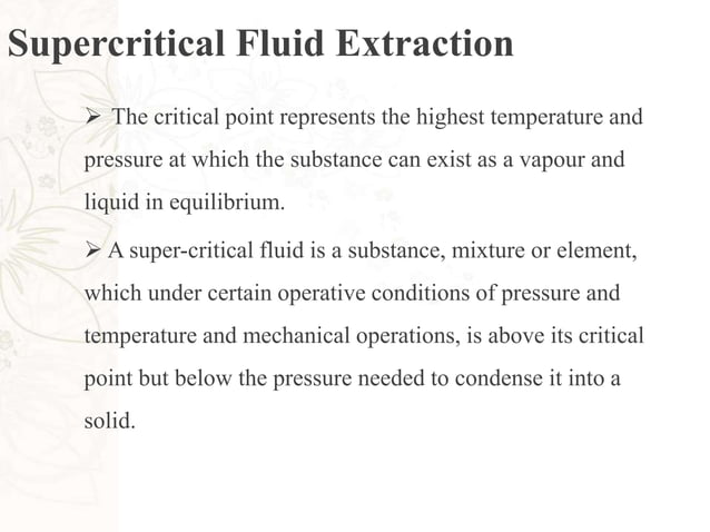 Methods of Extraction, Pharmacognosy, types of extraction for herbal ...