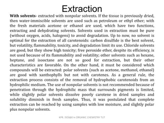Pigments and Colors:Extraction and Purification | PPTX