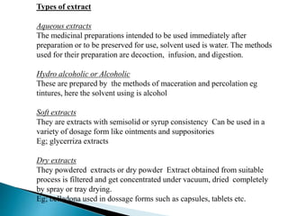 Extraction and isolation of phytoconstituents | PPTX