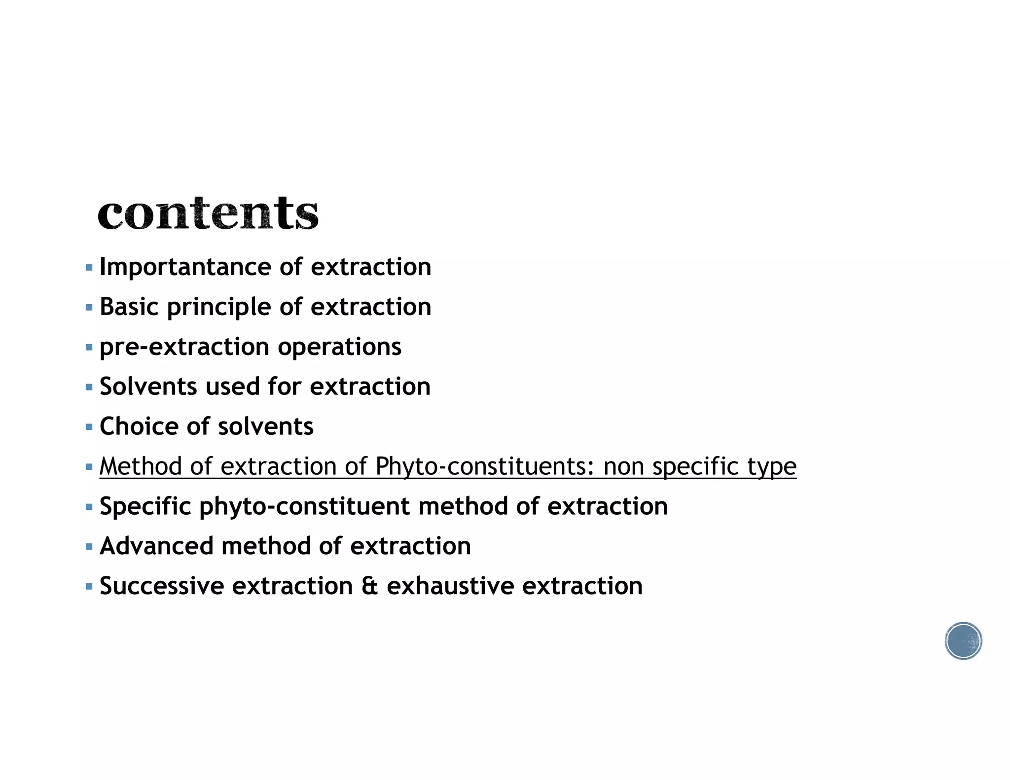 Extraction | PDF | Chemistry | Science
