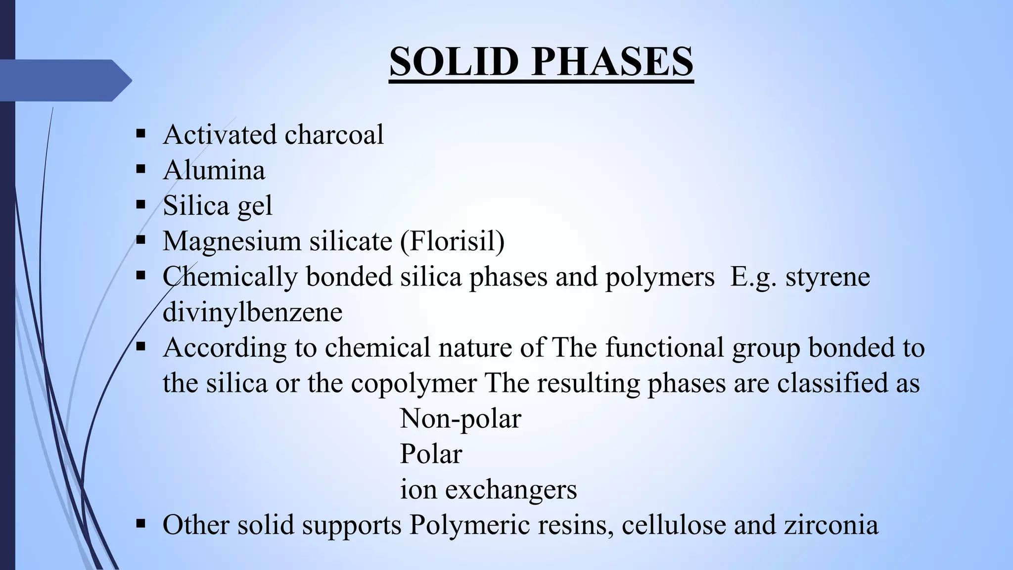 Counter current Extraction Solid phase extraction Gel filtration | PPTX
