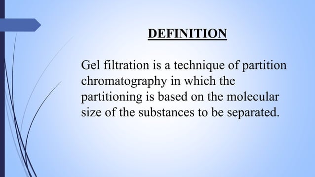 Counter current Extraction Solid phase extraction Gel filtration | PPTX