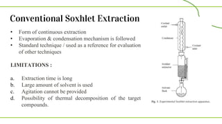 Recent Advances in Extraction | PPTX