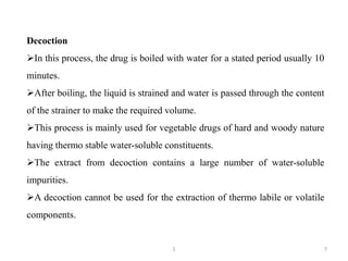 EXTRACTION.pptx | Chemistry | Science