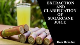 Extraction and clarification of raw juice.pptx