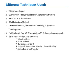 Extraction and estimation of the nucleic acid-.pptx