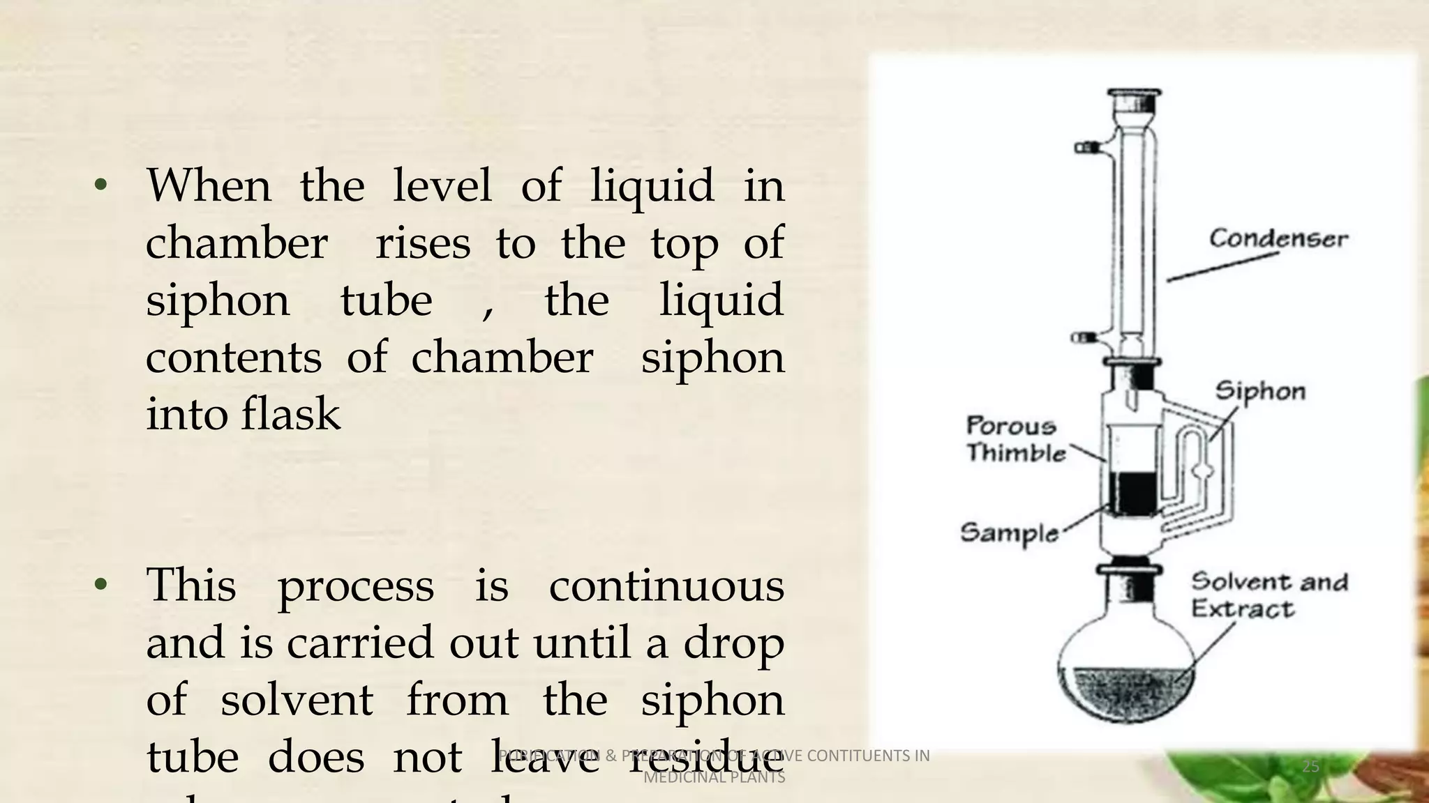 Extraction, distillation, evaporation & other processes | PPT