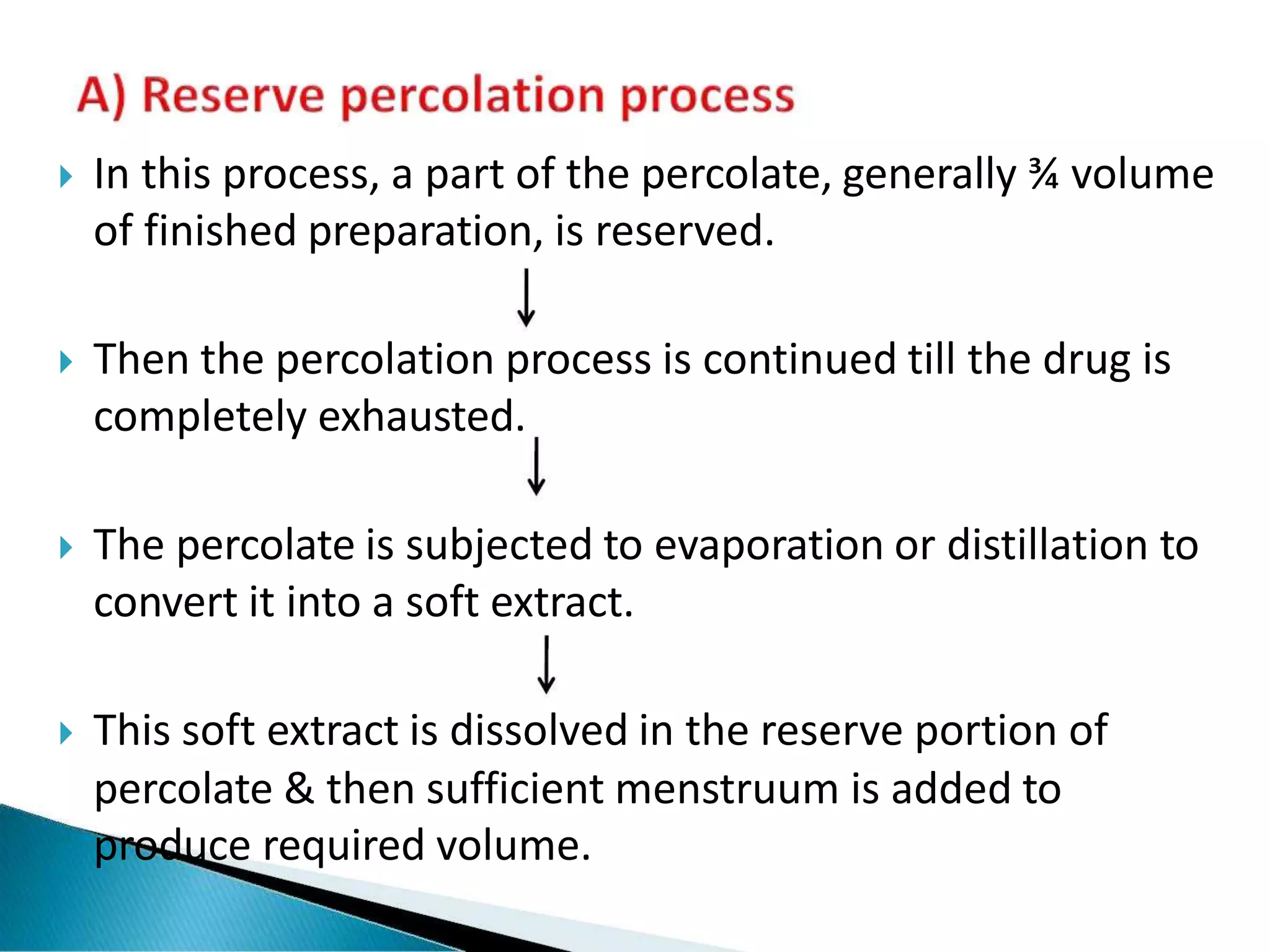 Extraction & galenicals | PPTX