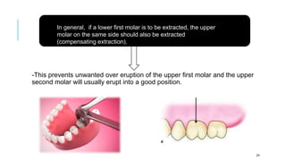 Extraction in orthodontics | PPTX
