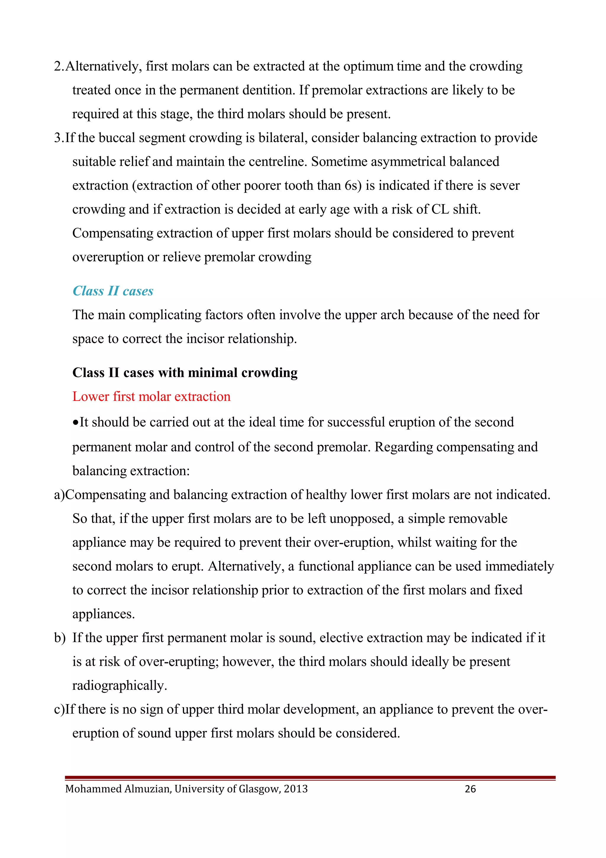 Extraction in orthodontics / for orthodontists by Almuzian | DOC