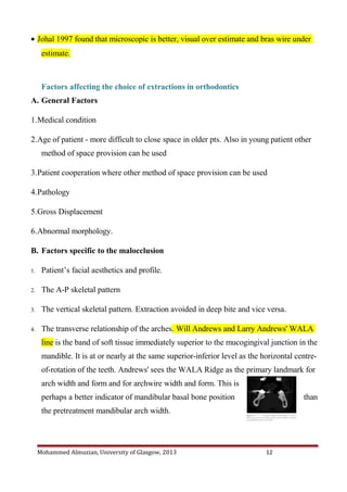 Extraction in orthodontics / for orthodontists by Almuzian | DOC