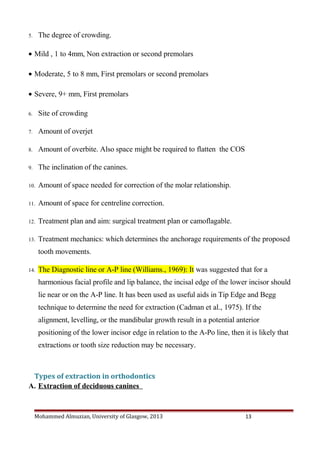 Extraction in orthodontics / for orthodontists by Almuzian | DOC