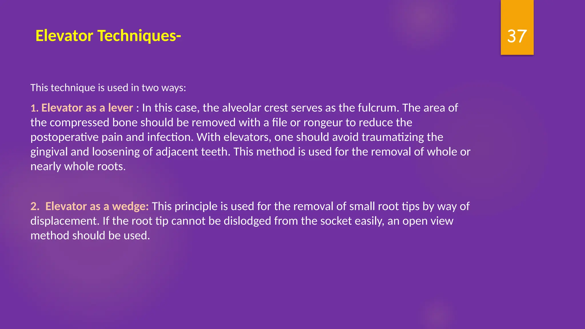 Extraction in pediatric dentistry........ | PPTX