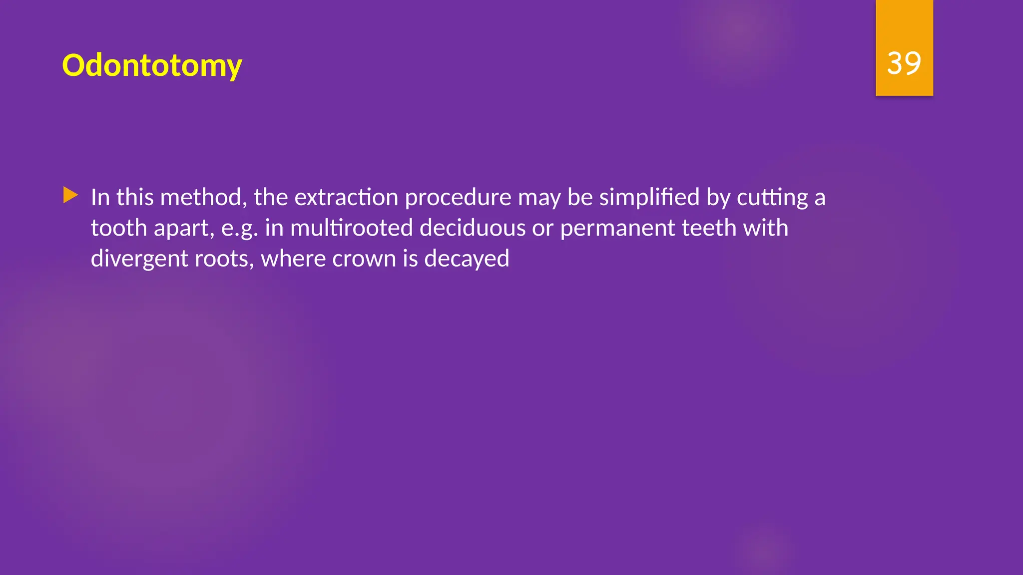Extraction in pediatric dentistry........ | PPTX