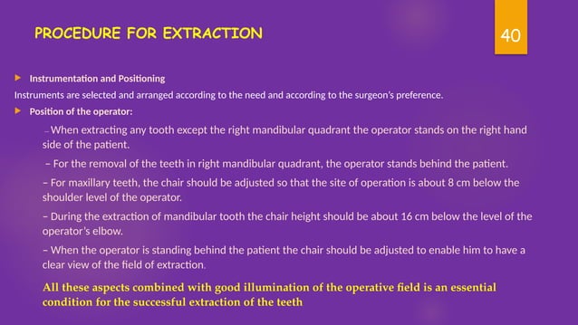 Extraction in pediatric dentistry........ | PPTX