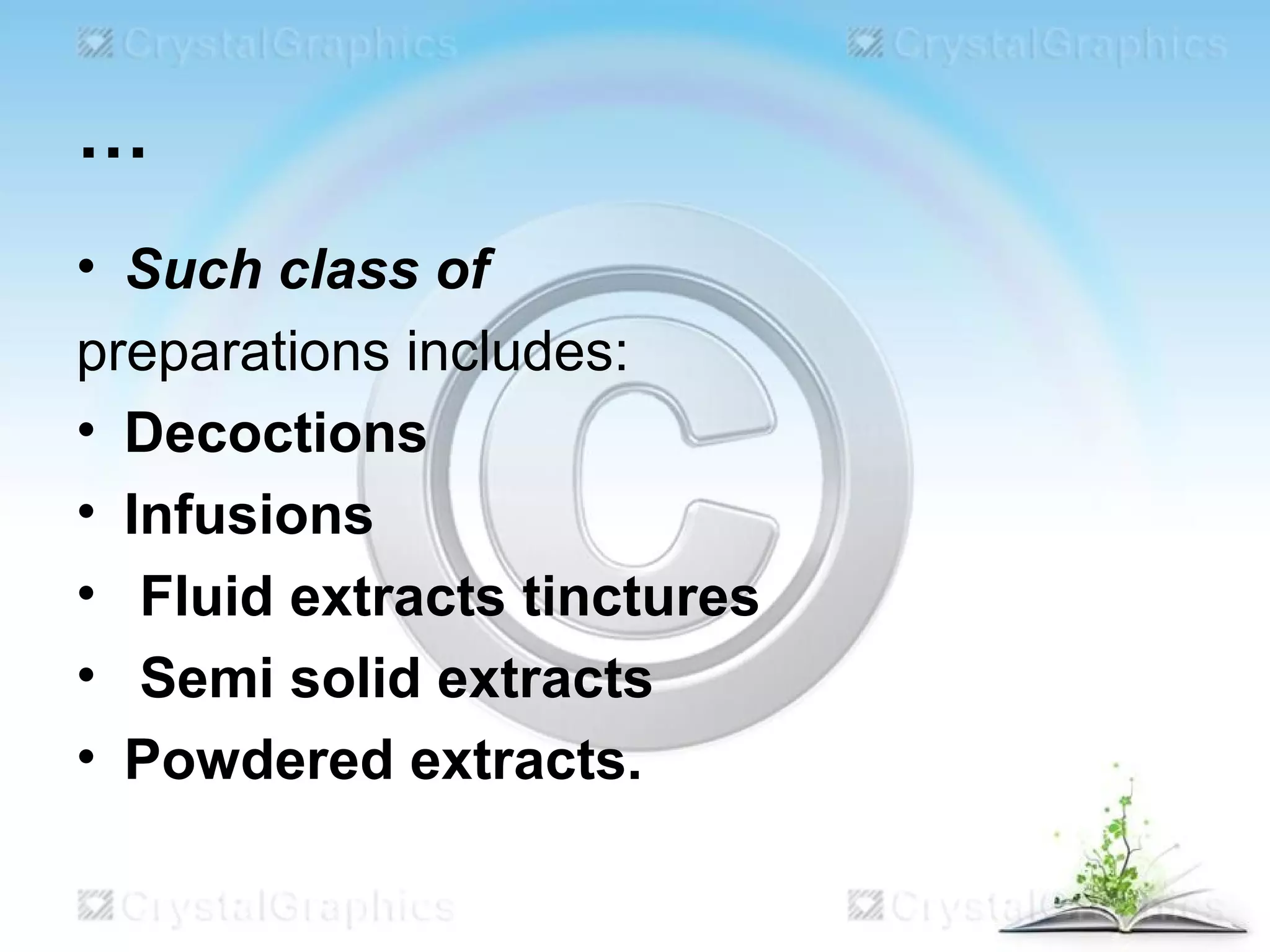 Extraction in pharmaceutics | PPT