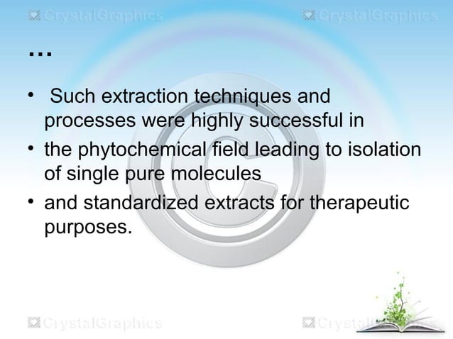 Extraction in pharmaceutics | PPT | Chemistry | Science