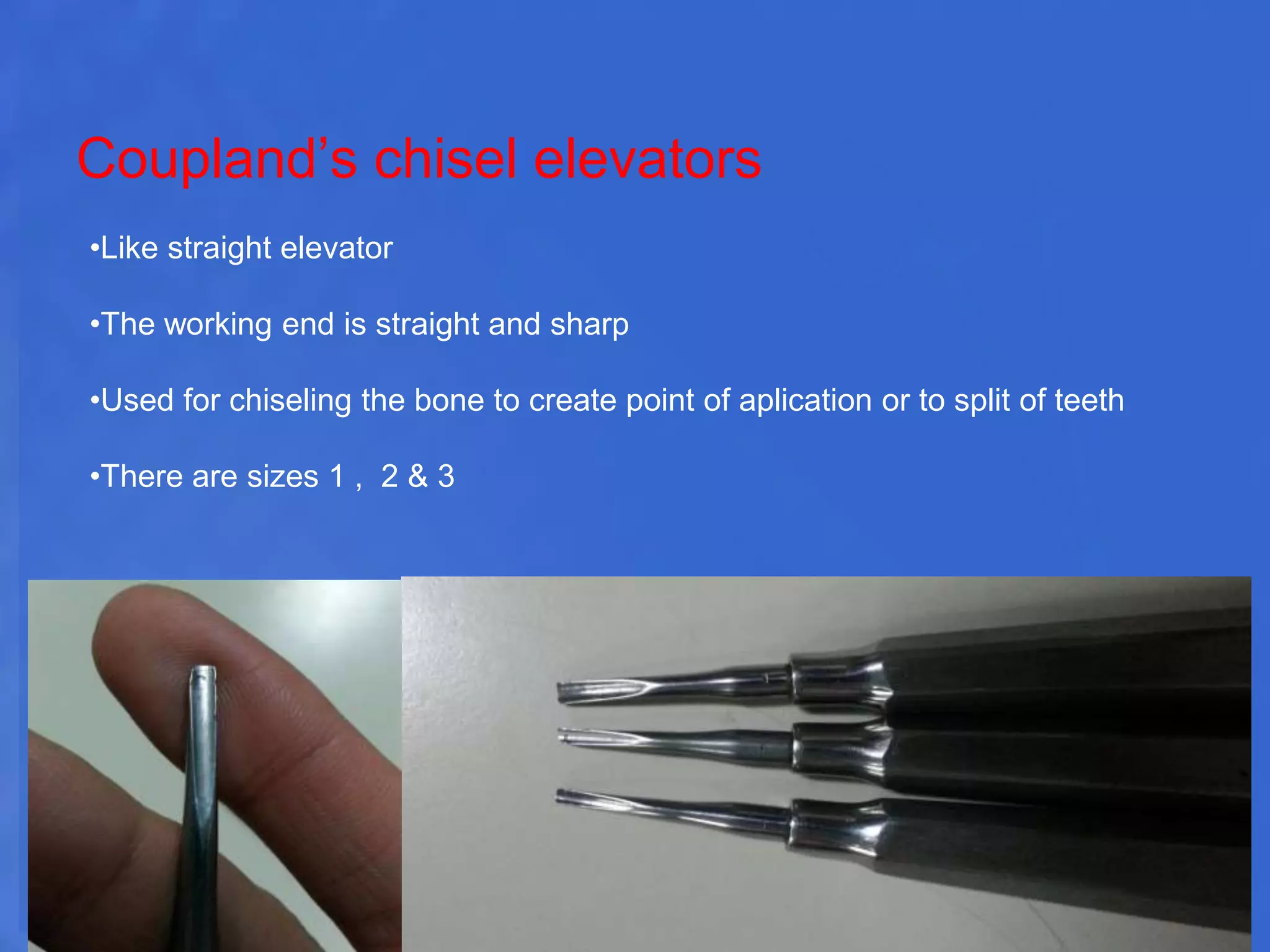 Extraction instruments | Dental surgery | by Dr.mohammad nameer | PPTX