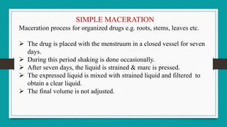 Extraction ksa maceratiom.pptxddddddddddddddd | PPTX