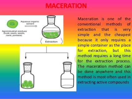 Extraction methods