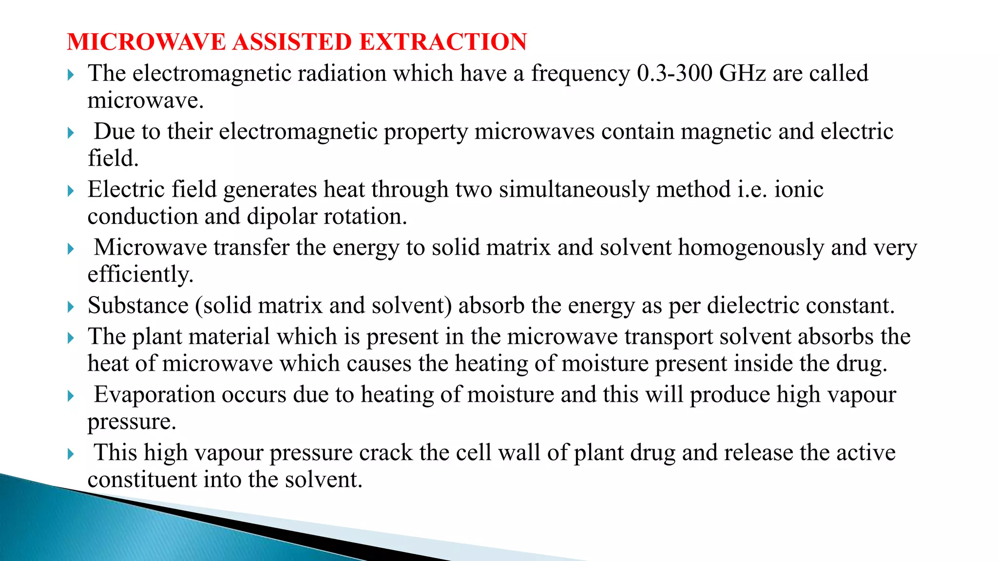 EXTRACTION METHODS.pptx | Chemistry | Science