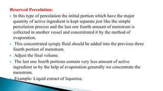EXTRACTION METHODS.pptx | Chemistry | Science