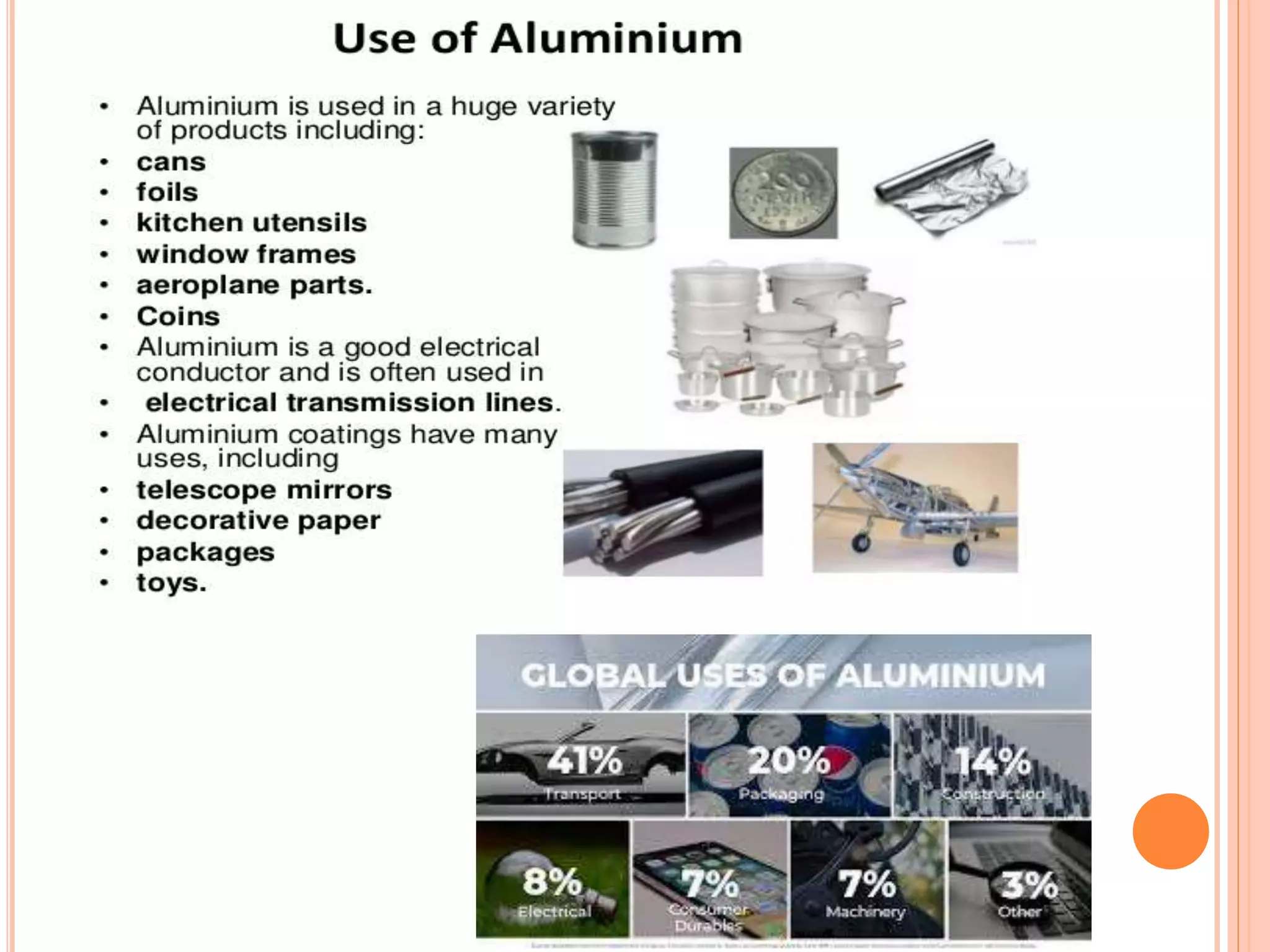Extraction of aluminium | PPTX